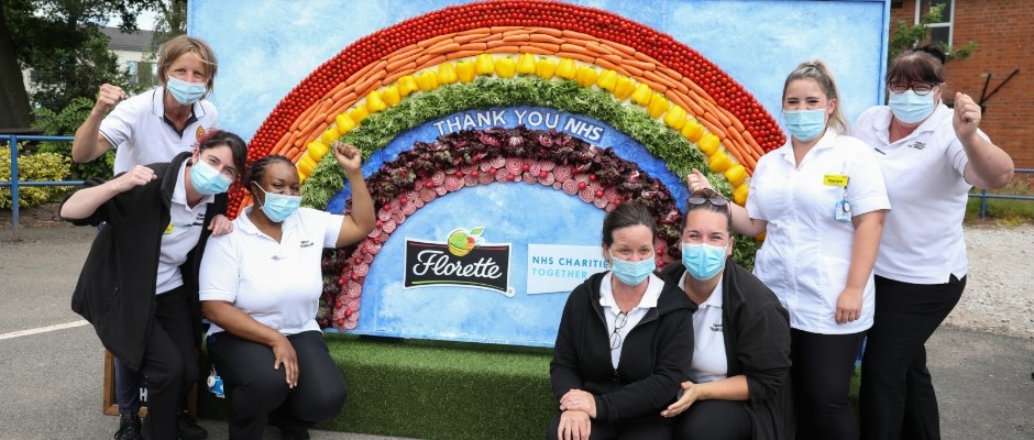 Florette Rainbow Crunchy Salad Art | Food is Art