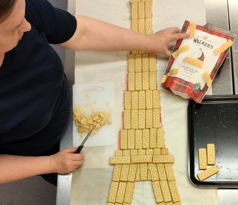 Walker’s Shortbread Eiffel Tower | Food is Art